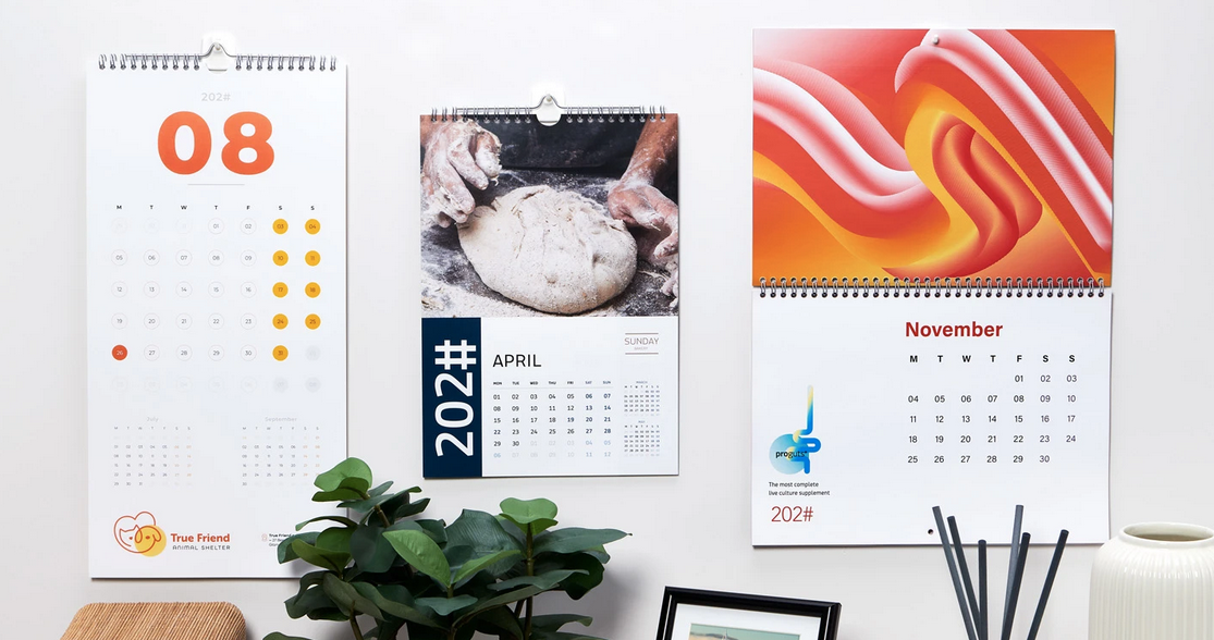 Diseño de Calendarios personalizados. ¡El precio lo pones tú!